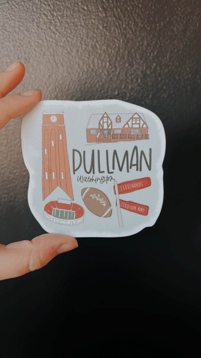 PULLMAN STICKER – Emerald and Evergreen